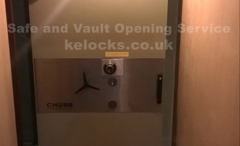 Chubb Vault Strongroom Door - Key Elements Safe Engineers & Lock ...
